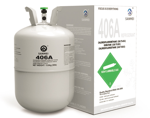 Mixed refrigerant R406A